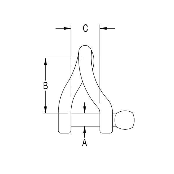 Ronstan Twisted Shackles – RF627 – RF631 | Riggtech