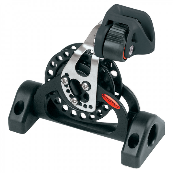 Ronstan Series 75 Low Pivoting Ratchet Block with Cleat | Riggtech